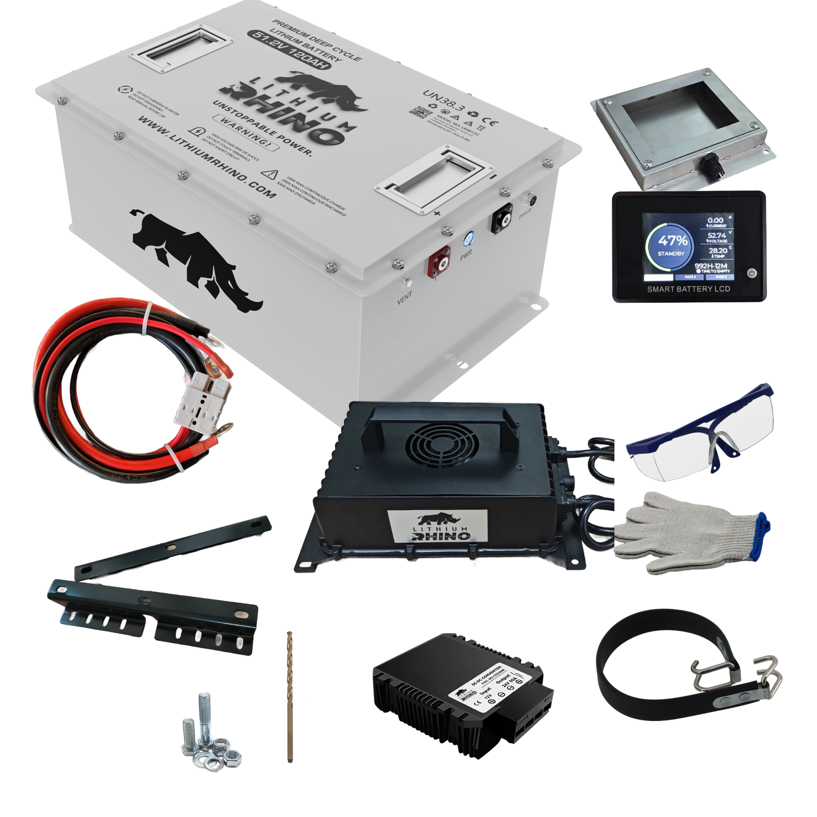 48v 120ah Golf Cart Lithium Battery Conversion Kit