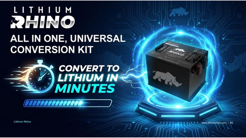Lithium Rhino 48V 105AH and 48V 120AH Conversion Kit