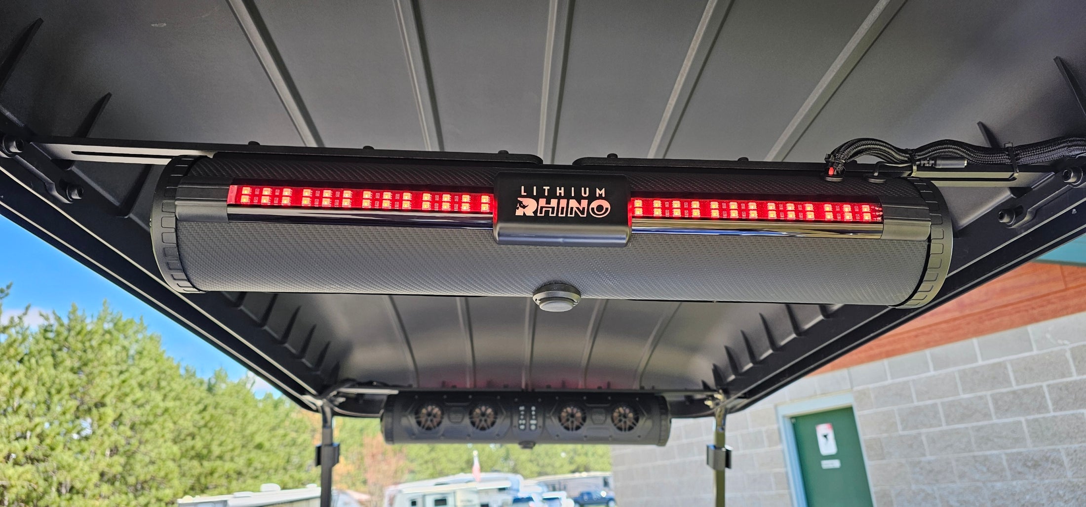 Lithium Rhino GX500 Golf Cart Bluetooth Soundbar with Subwoofer